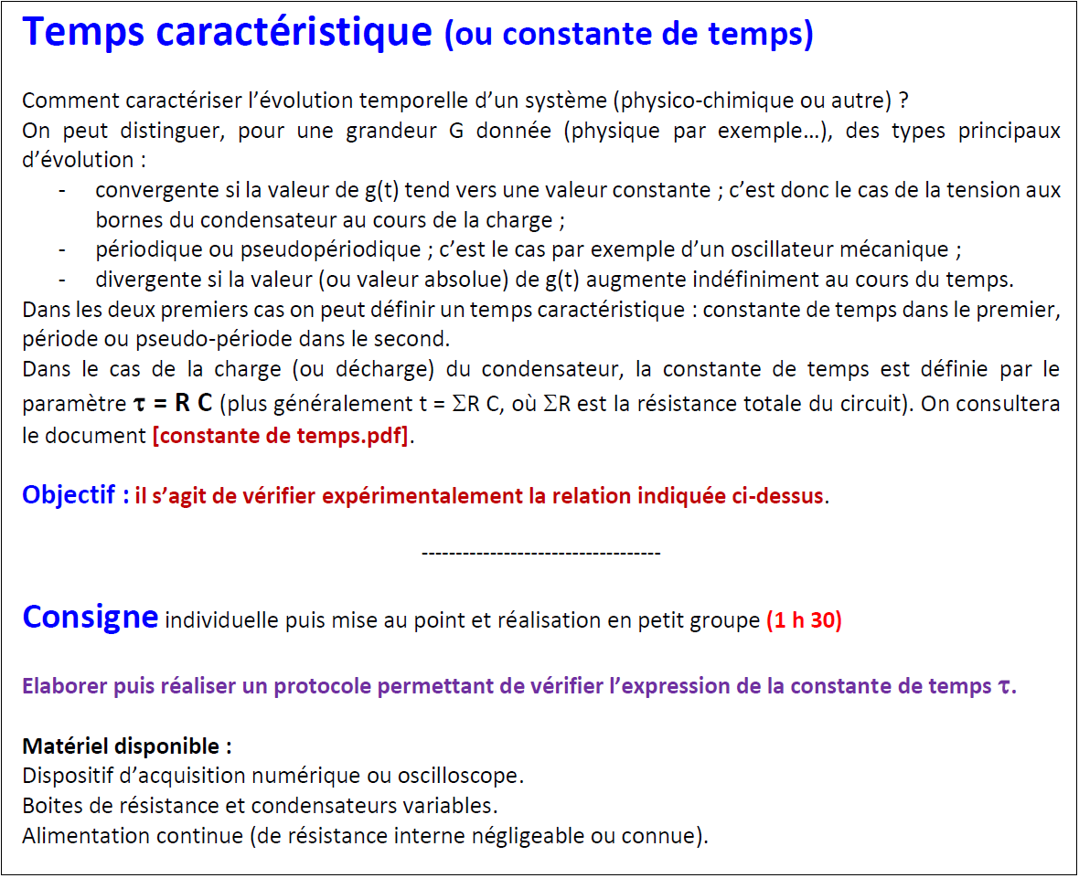 tau – Chantiers de Sciences