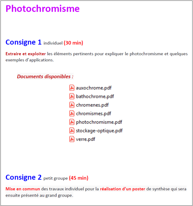 1-photochromisme – Chantiers de Sciences