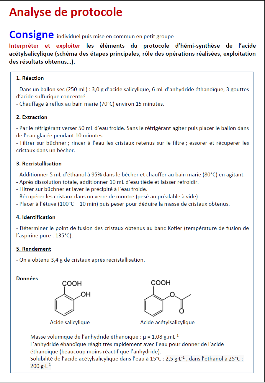 analyse – Chantiers de Sciences