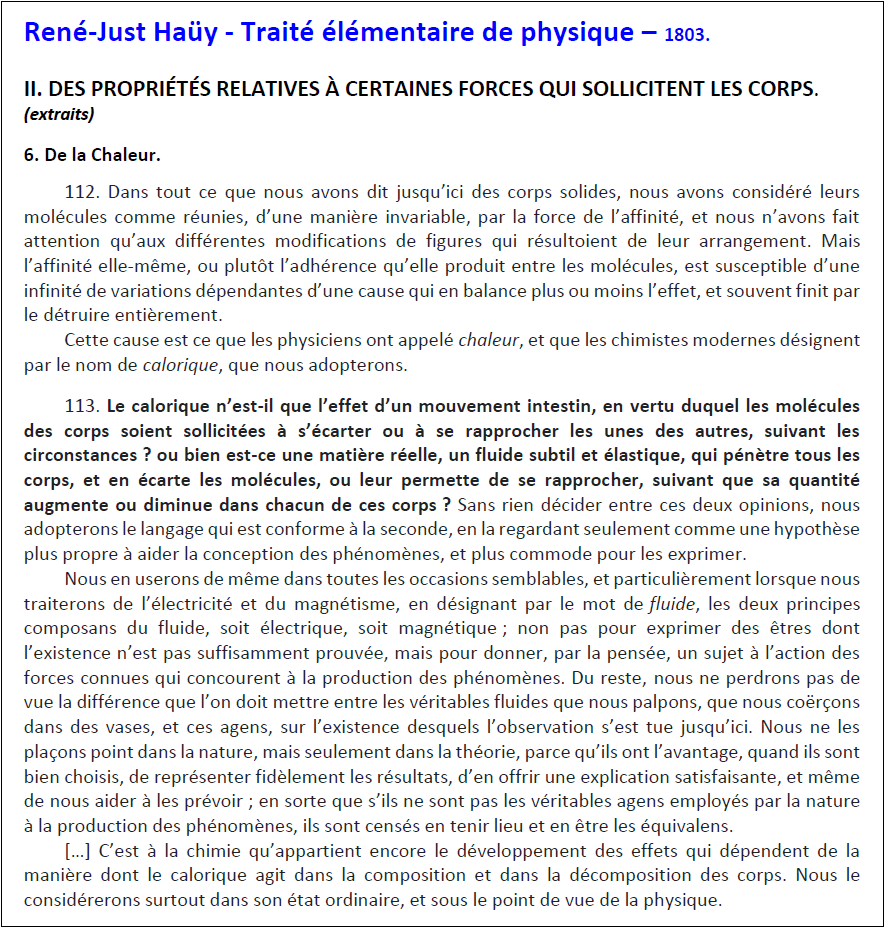 chaleur – Chantiers de Sciences